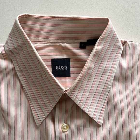 Hugo Boss | Shirts | Boss By Hugo Boss Dress Shirt L | Poshmark